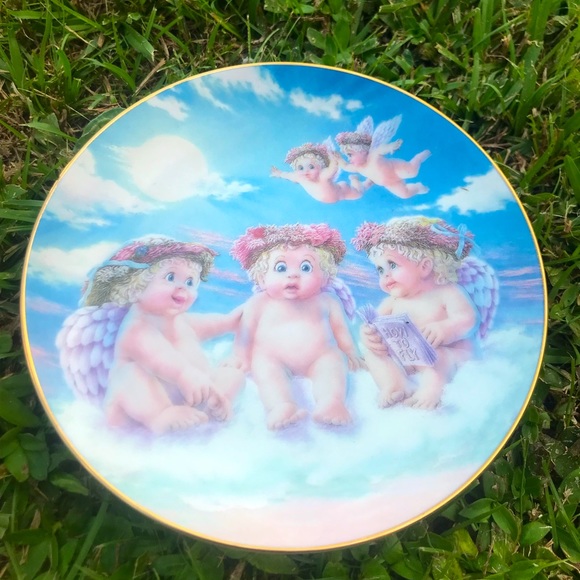 Kitchen | Vintage 94 Dreamsicles Cherub Collectors Plate The Flying ...